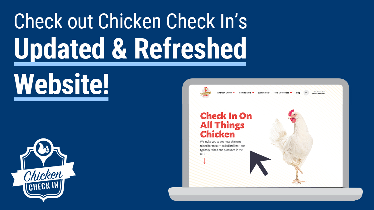 National Chicken Council | NCC launches redesigned Chicken Check In website